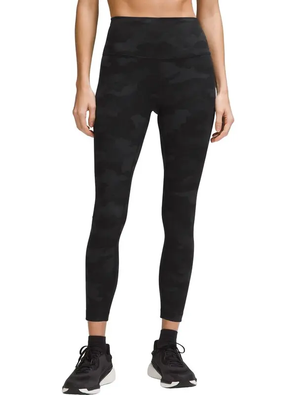 Lululemon Wunder Train High-rise Tight 25 - Heritage 365 Camo Deep Coal Multi