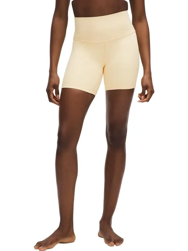 Lululemon Align™ High-rise 6" Short - Butter Cream
