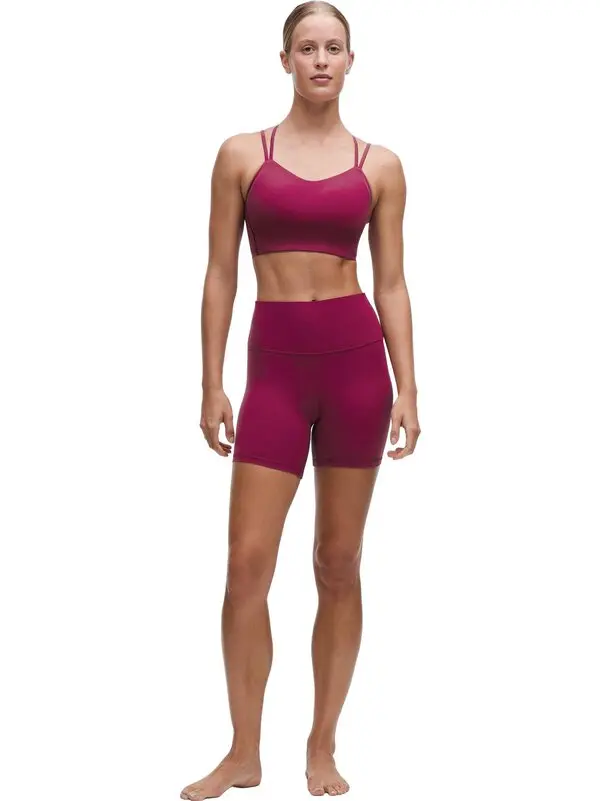 Lululemon Align™ High-rise 6" Short - Raspberry Rave