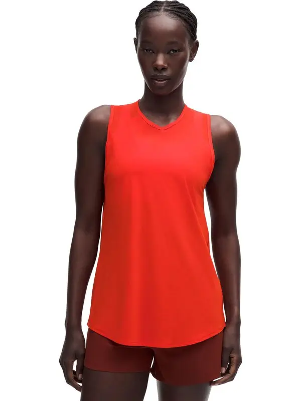 Lululemon Sculpt Tank Top - Cherry Ember