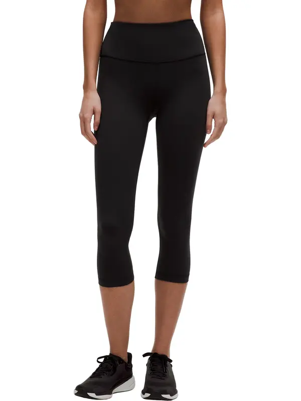 Lululemon Wunder Train High-rise Crop 21 - Black