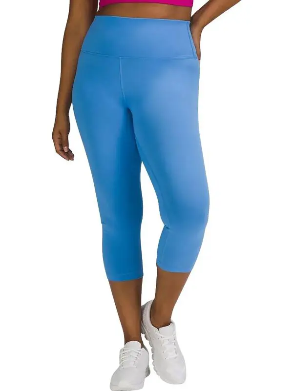 Lululemon Wunder Train High-rise Crop 21 - Black