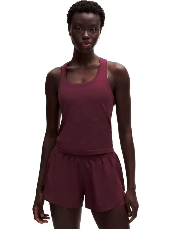 Lululemon Swiftly Tech Racerback Tank Top 2.0 - Burgundy Bay/burgundy Bay