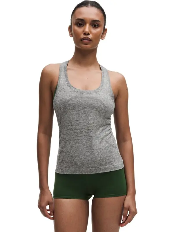 Lululemon Swiftly Tech Racerback Tank Top 2.0 - Slate/white