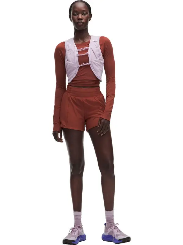 Lululemon Hotty Hot High-rise Lined Short - Cranberry Charm