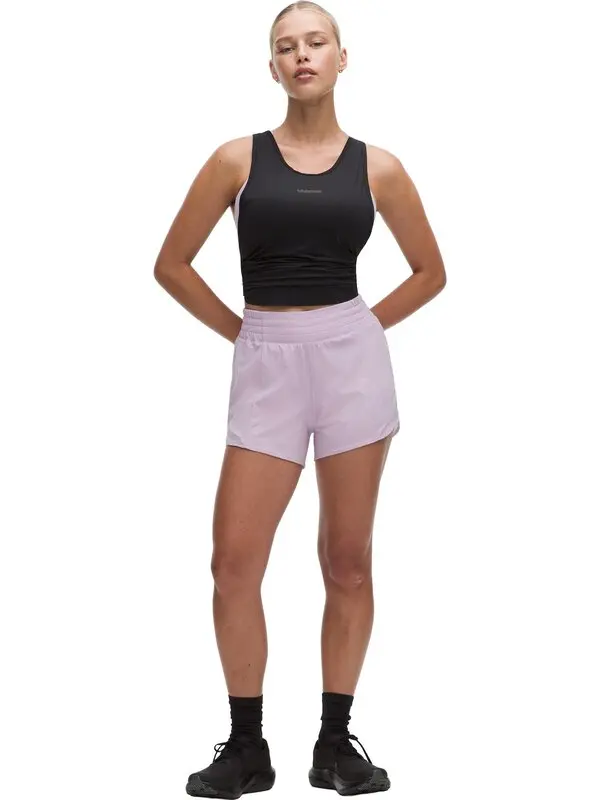 Lululemon Hotty Hot High-rise Lined Short - Lilac Play