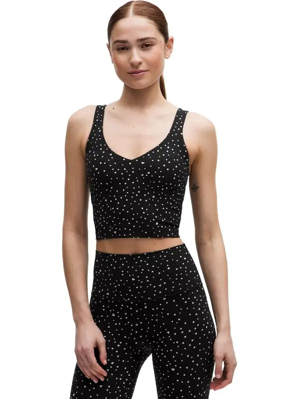 Lululemon Align™ Tank Top - Heart Scatter Dot Print White Black