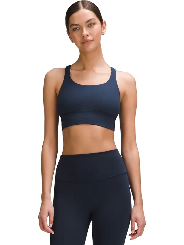 Lululemon Energy Longline Bra - True Navy