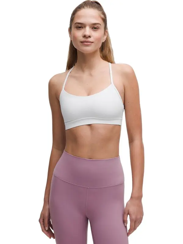 Lululemon Flow Y Bra Nulu - White