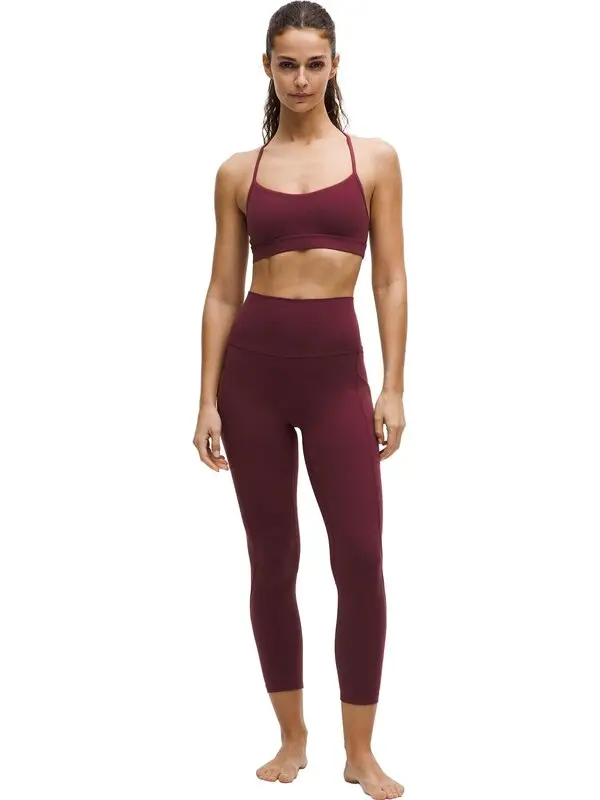 Lululemon Align™ High-rise 25" Leggings With Pockets - Burgundy Bay
