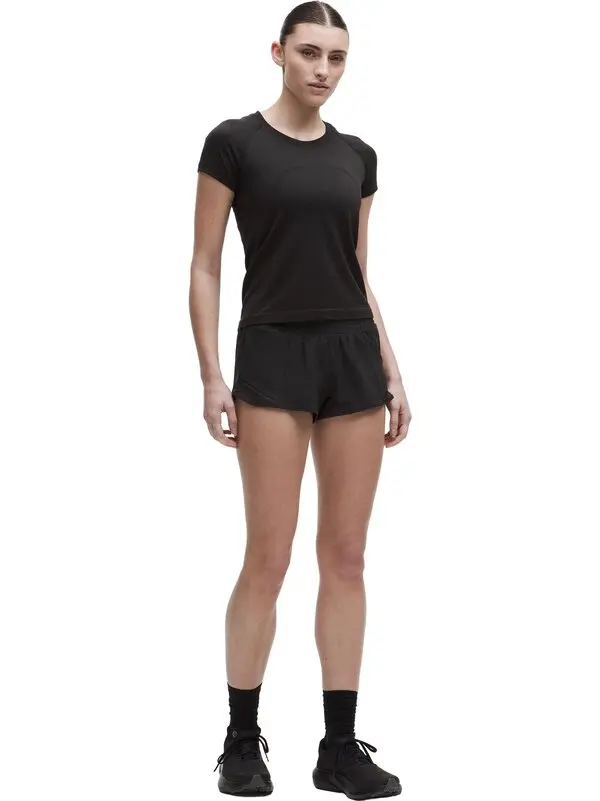 Lululemon Hotty Hot Low-rise Lined Short 2.5 - Black
