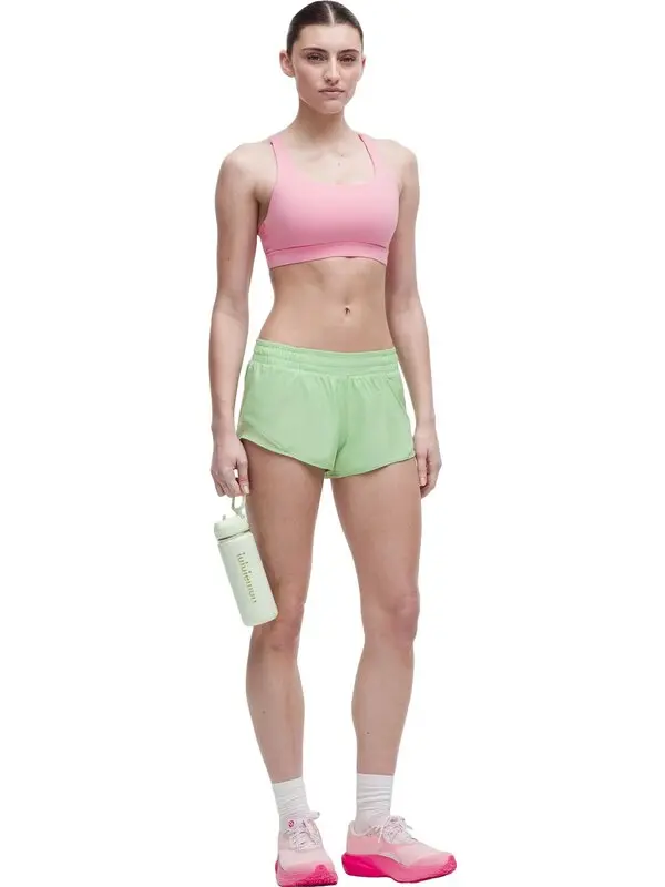 Lululemon Hotty Hot Low-rise Lined Short 2.5 - Kale Krush