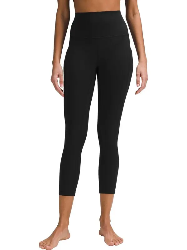Lululemon Align™ High-rise Crop With Pockets 23 - Black