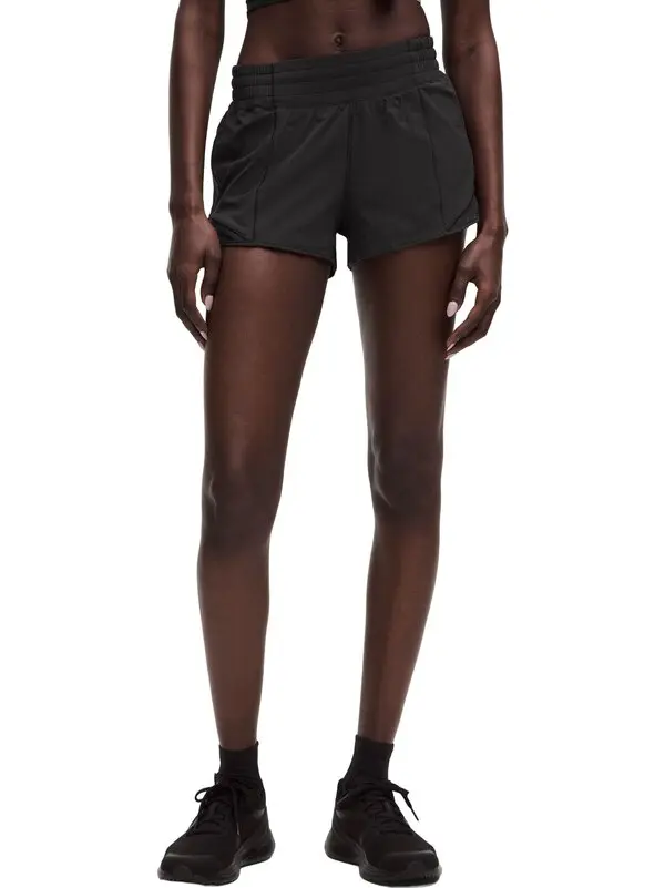 Lululemon Hotty Hot High-rise Lined Short 2.5 - Black