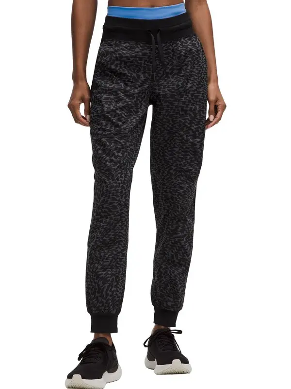 Lululemon Dance Studio Mid-rise Jogger - Leopard Warp Black Multi