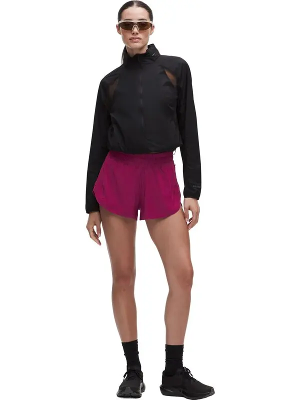 Lululemon Track That High-rise Lined Short 3 - Raspberry Rave