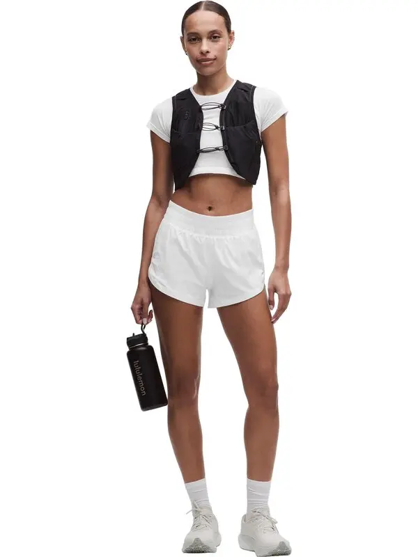 Lululemon Track That High-rise Lined Short 3 - White