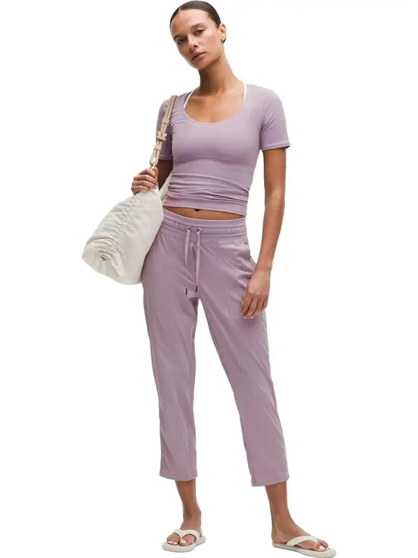 Lululemon Dance Studio Mid-rise Cropped Pant - Lotus Lavender