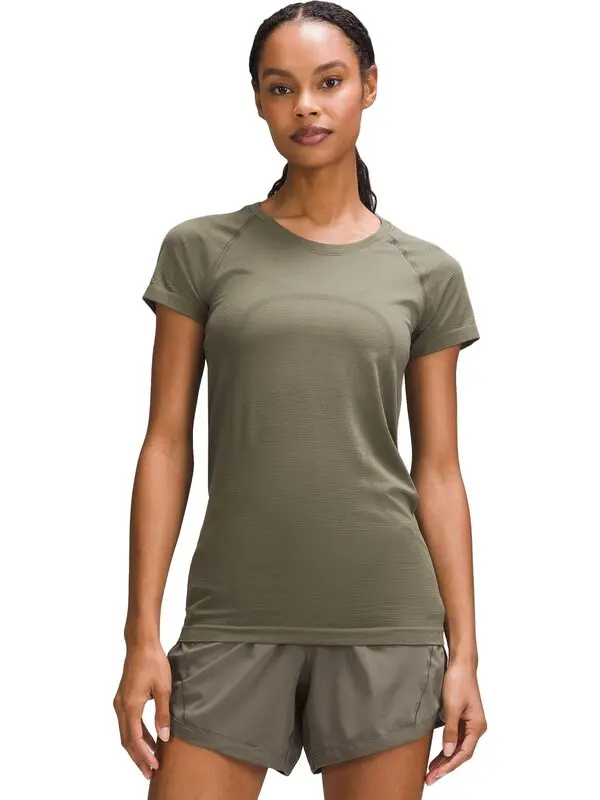 Lululemon Swiftly Tech Short-sleeve Shirt 2.0 - Army Green