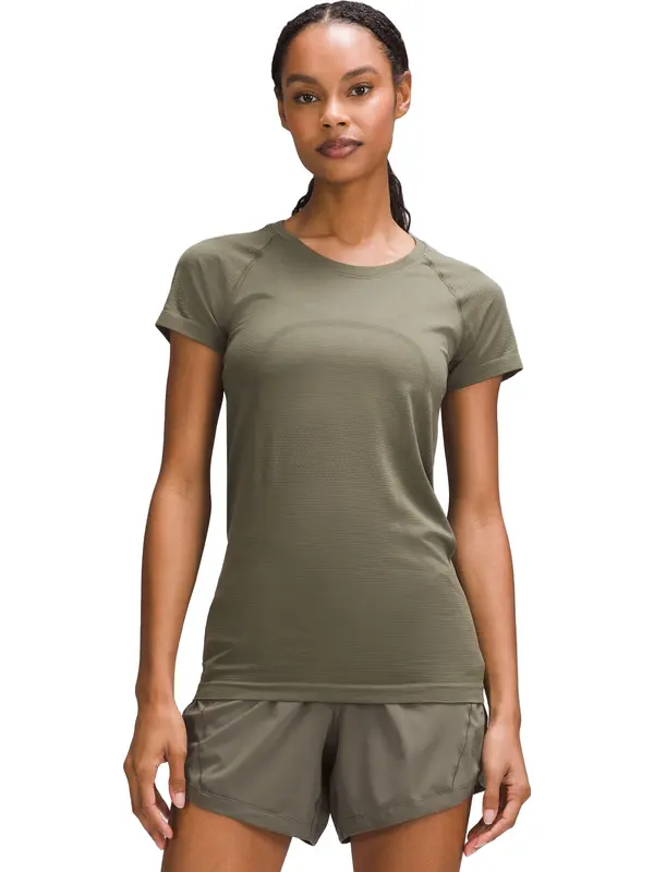 Lululemon Swiftly Tech Short-sleeve Shirt 2.0 - Army Green/army Green
