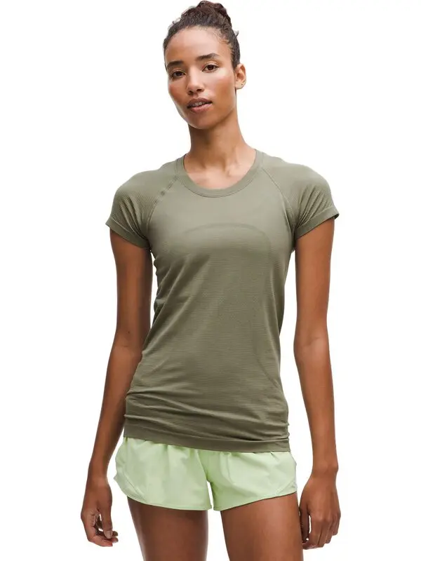 Lululemon Swiftly Tech Short-sleeve Shirt 2.0 - Bay Leaf/bay Leaf