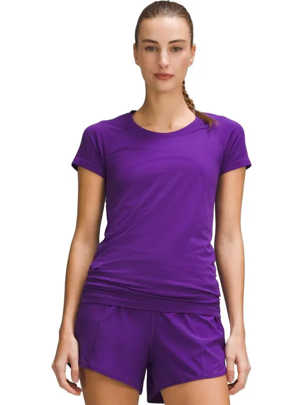 Lululemon Swiftly Tech Short-sleeve Shirt 2.0 - College Purple