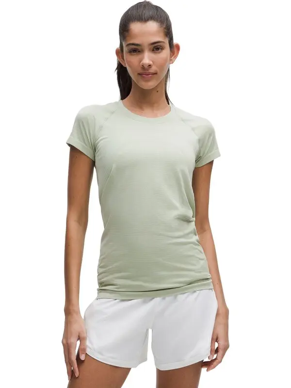 Lululemon Swiftly Tech Short-sleeve Shirt 2.0 - Fog Green/fog Green