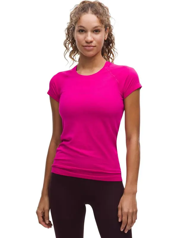 Lululemon Swiftly Tech Short-sleeve Shirt 2.0 - Jewelled Magenta/jewelled Magenta
