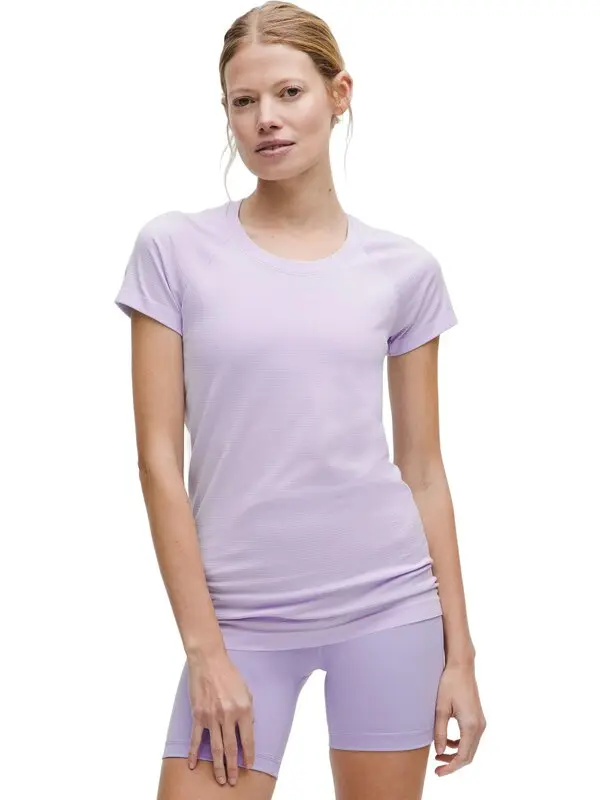 Lululemon Swiftly Tech Short-sleeve Shirt 2.0 - Lavender Frost