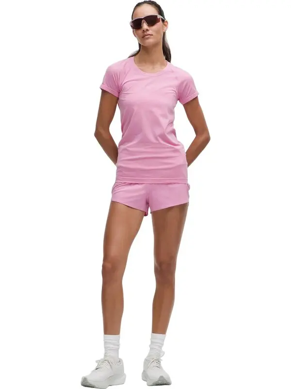 Lululemon Swiftly Tech Short-sleeve Shirt 2.0 - Pink Frosting