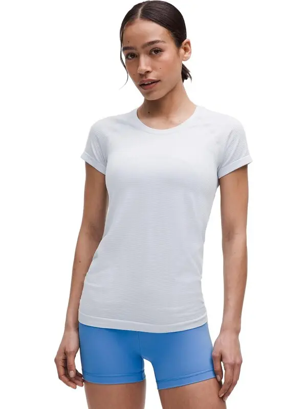 Lululemon Swiftly Tech Short-sleeve Shirt 2.0 - Starch Blue/starch Blue