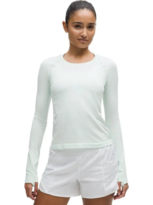 Lululemon Swiftly Tech Long-sleeve Shirt 2.0 - Mint Breeze/mint Breeze