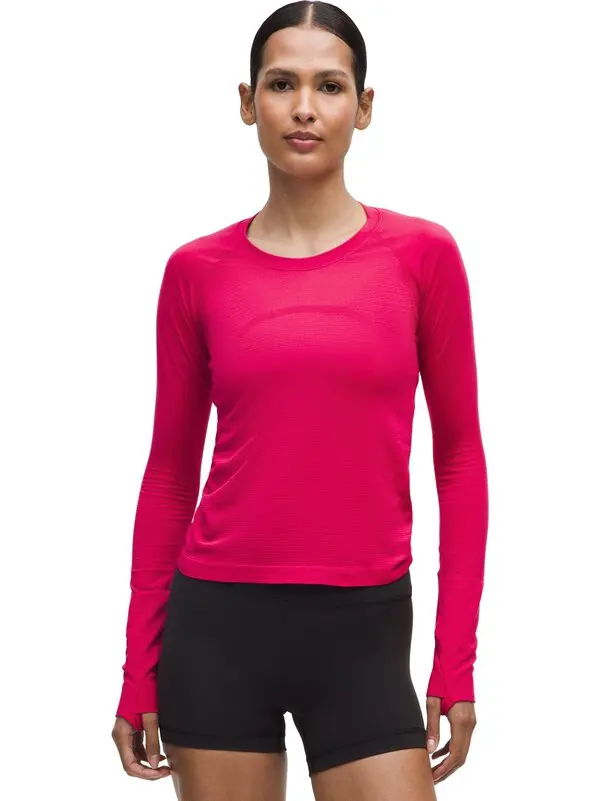 Lululemon Swiftly Tech Long-sleeve Shirt 2.0 - Pink Dragonfruit/pink Dragonfruit
