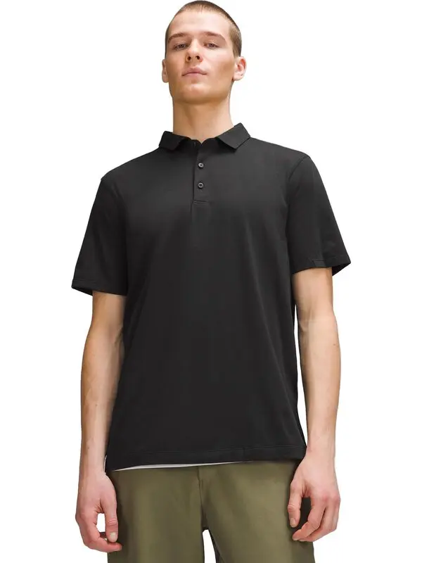 Lululemon Evolution Short-sleeve Polo Shirt - Black