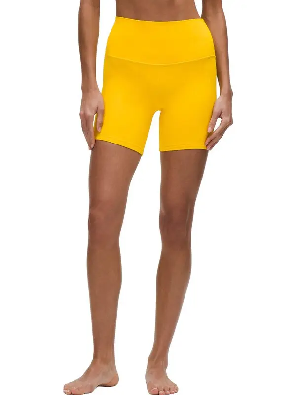 Lululemon Align™ High-rise Short 6 - Maize Yellow