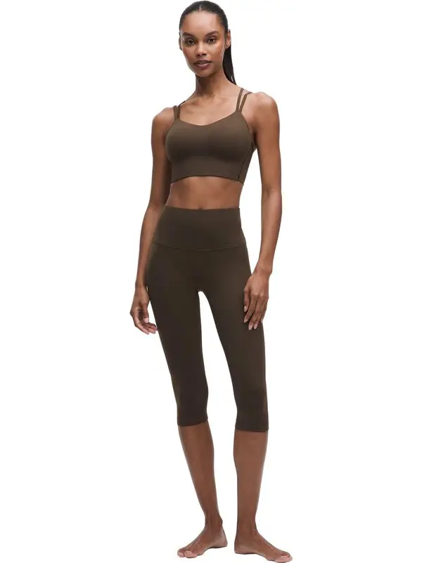 Lululemon Align High-rise Cropped Leggings - Walnut Crunch