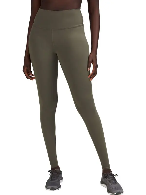 Lululemon Wunder Train High-rise Tight 28 - Army Green