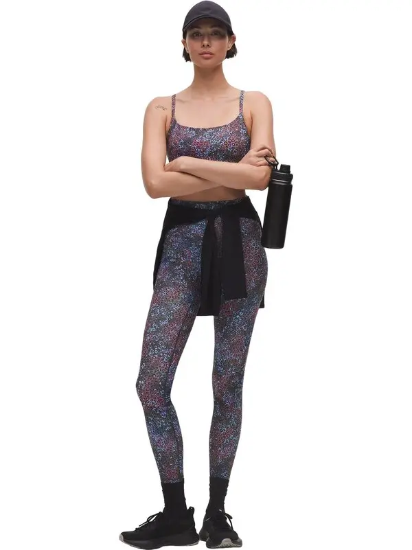 Lululemon Wunder Train High-rise Tight 28 - Cosmic Leopard Multi