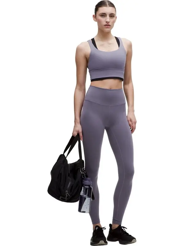 Lululemon Wunder Train High-rise Tight 28 - Grape Mist