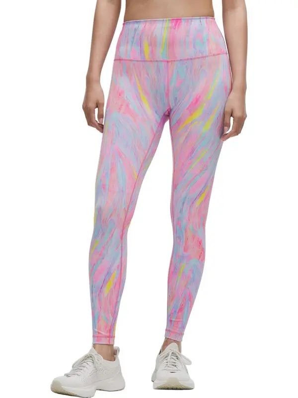 Lululemon Wunder Train High-rise Tight 28 - Prism Marble Multi