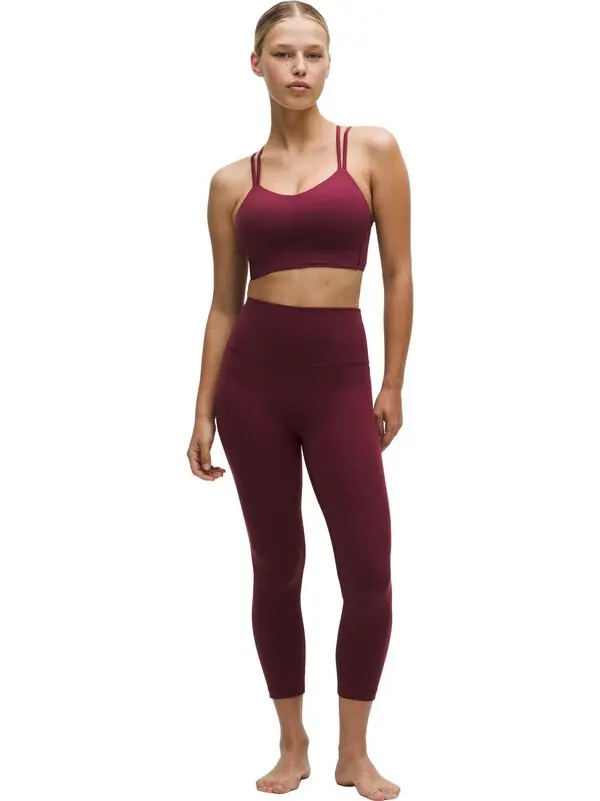 Lululemon Align™ High-rise Crop 23 - Burgundy Bay