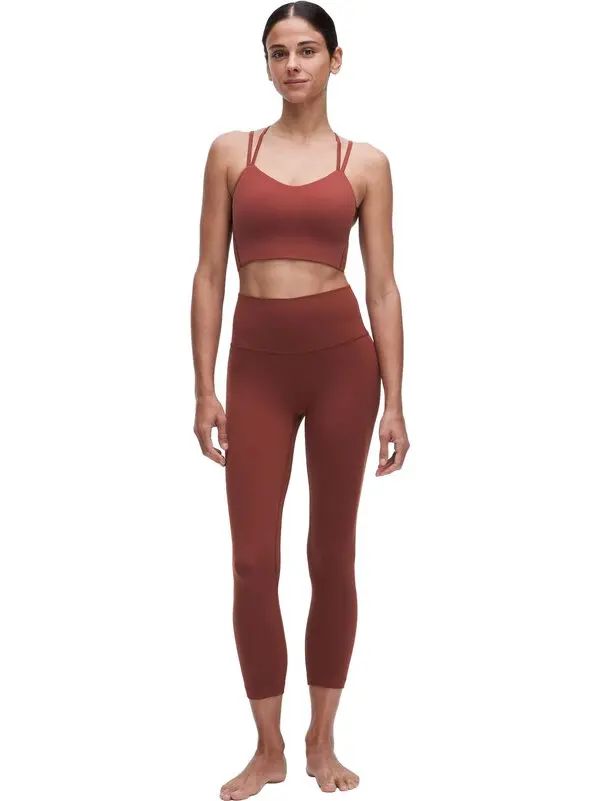 Lululemon Align™ High-rise Crop 23 - Cranberry Charm