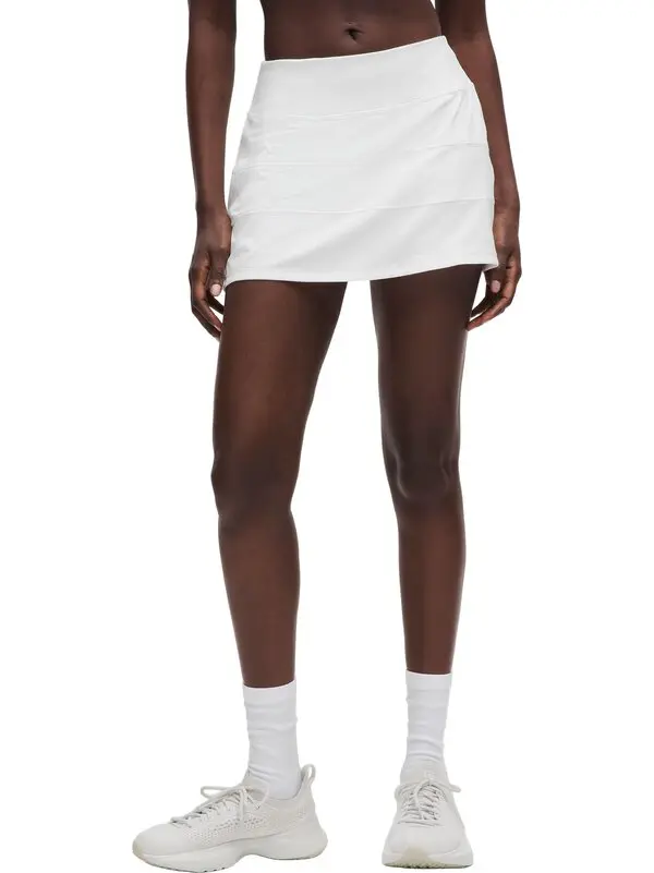 Lululemon Pace Rival Mid-rise Skirt - White