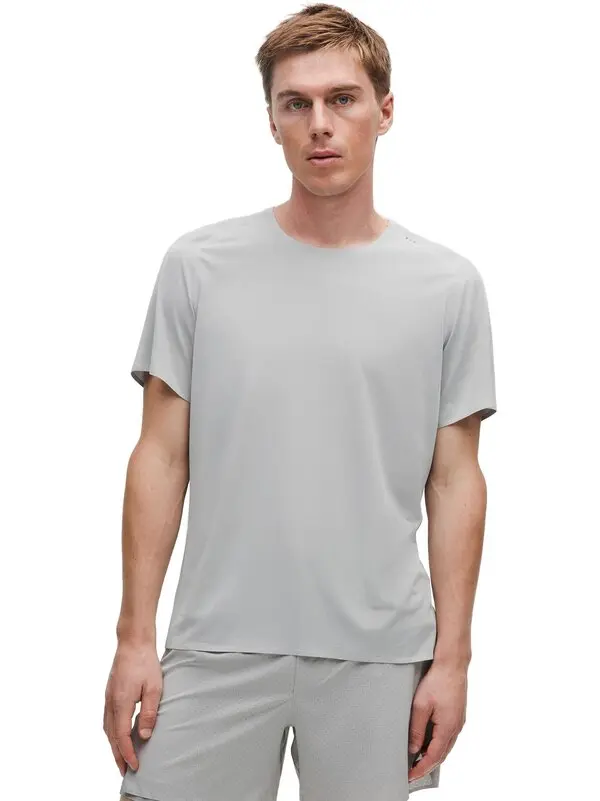 Lululemon Fast And Free Short-sleeve Shirt - Silver Drop