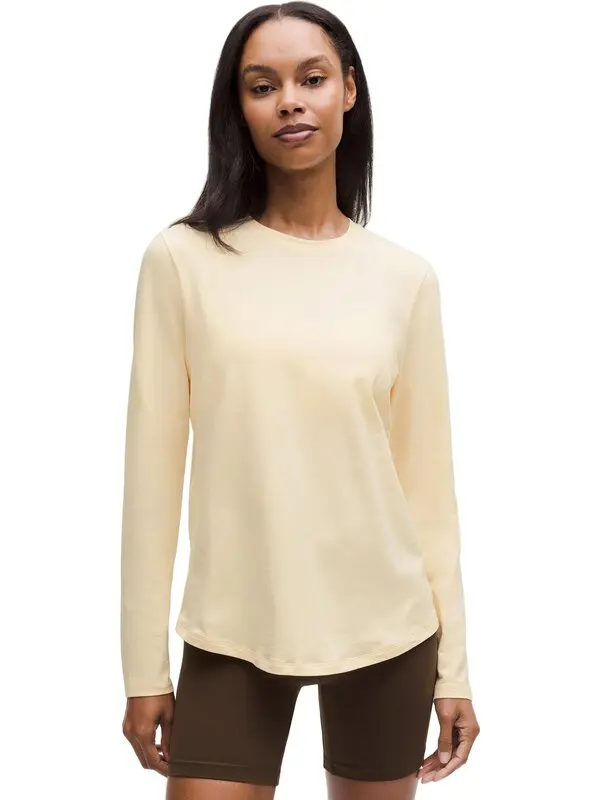 Lululemon Love Long-sleeve Shirt - Butter Cream