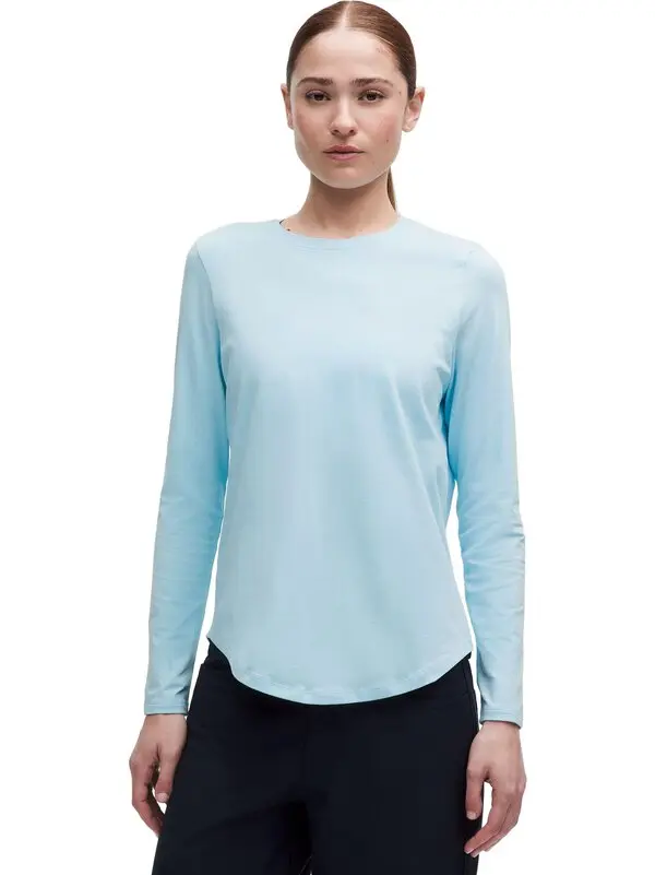 Lululemon Love Long-sleeve Shirt - Foam Cloud