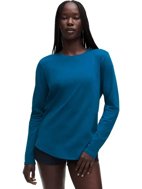 Lululemon Love Long-sleeve Shirt - Jet Set Blue