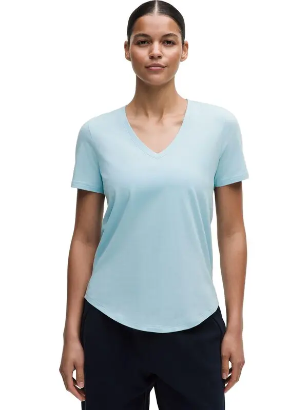 Lululemon Love V-neck T-shirt - Foam Cloud
