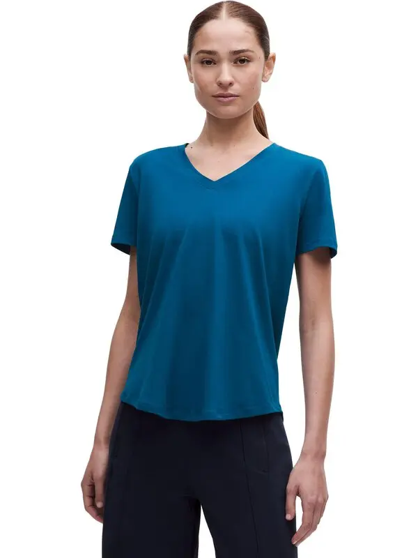 Lululemon Love V-neck T-shirt - Jet Set Blue