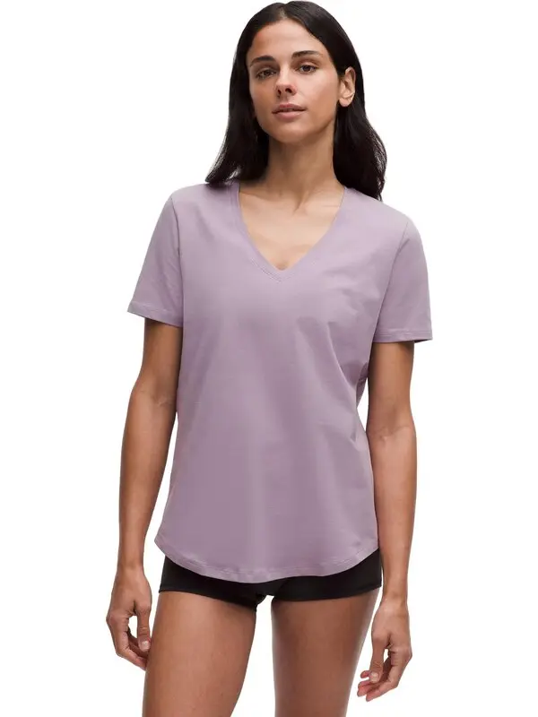 Lululemon Love V-neck T-shirt - Lotus Lavender